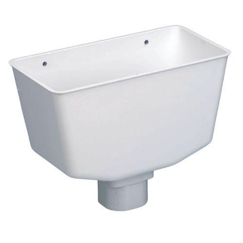 Aquaflow Plastic Hopper Square To Round | The Plastic Centre